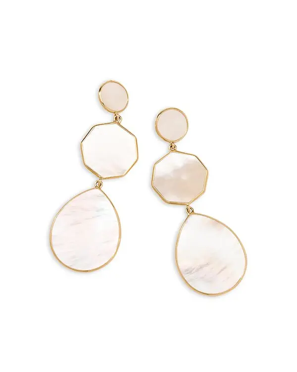 Ippolita Rock Candy Crazy 8's Mother-of-pearl Earrings - Gold