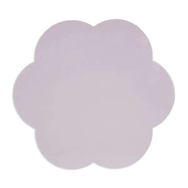 ADDISON ROSS Scalloped Lacquer 13 Placemats, Set Of 4 - Pink