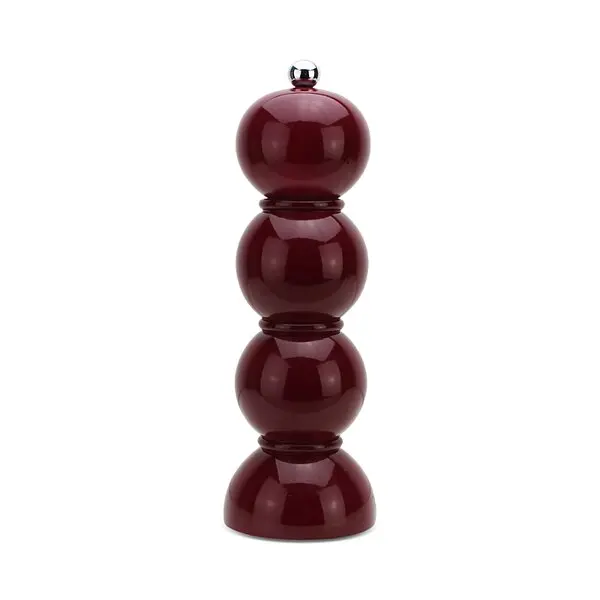 ADDISON ROSS Bobbin Lacquered Salt Or Pepper Mill Grinder - Cherry