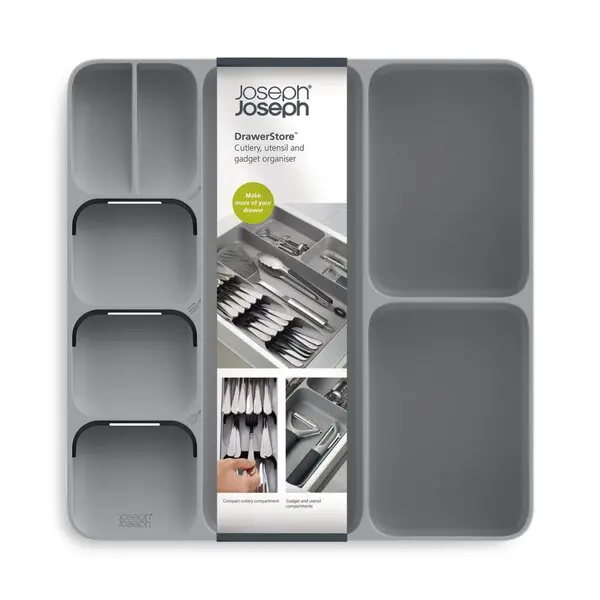 JOSEPH JOSEPH Drawerstore Cutlery, Utensil & Gadget Organizer