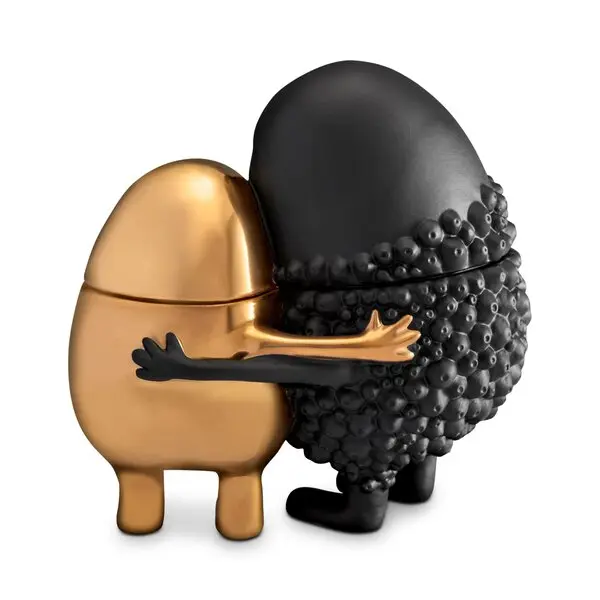 L'Objet Haas Huggers Box - Black/gold
