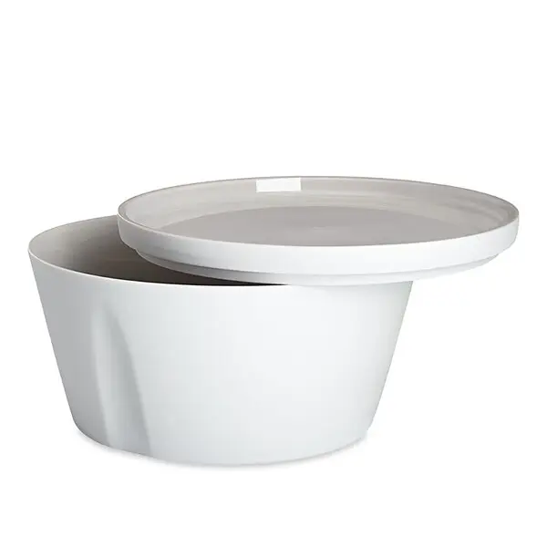 DEGRENNE PARIS L'econome Starck Bowl And Plate - Gray