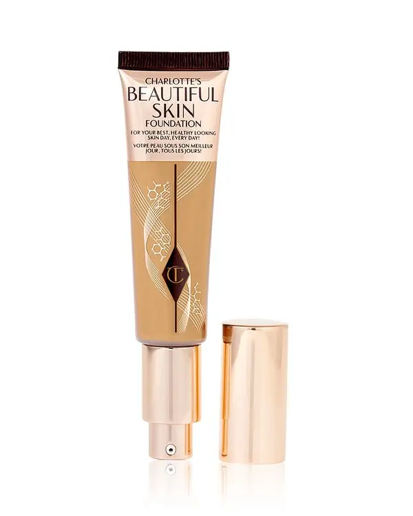 Charlotte Tilbury Charlotte's Beautiful Skin Foundation - Warm (medium Tan With Warm Peach Underto