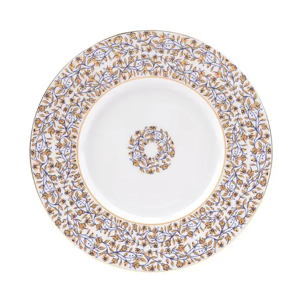 PHILIPPE DESHOULIERES Vignes Dessert Plate - White