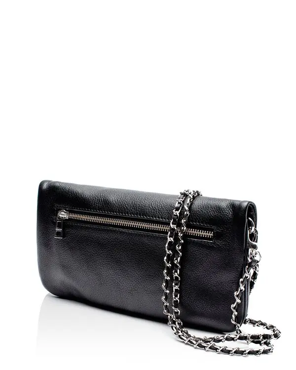 Zadig&Voltaire Rock Leather Shoulder Bag - Noir