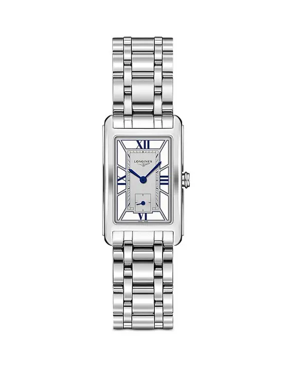 LONGINES Dolcevita 23mm X 37mm Watch - White/silver