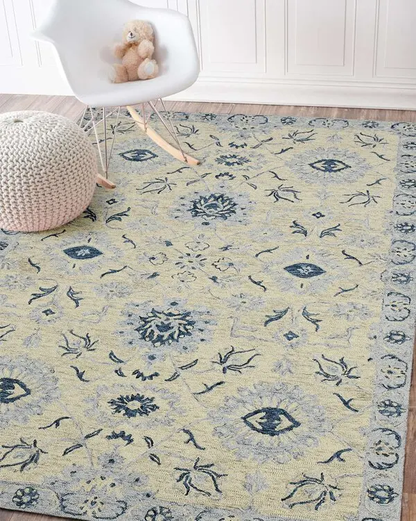 AMER RUGS Romania Newburg Area Rug, 8' X 10 - Mist