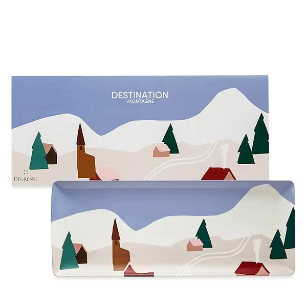 DEGRENNE PARIS Destination Montagne Rectangular Tray