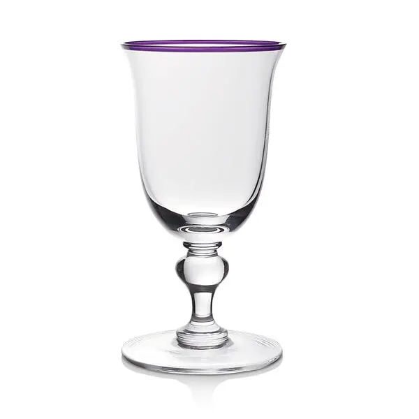WILLIAM YEOWARD CRYSTAL Siena Wine Glass - Amethyst