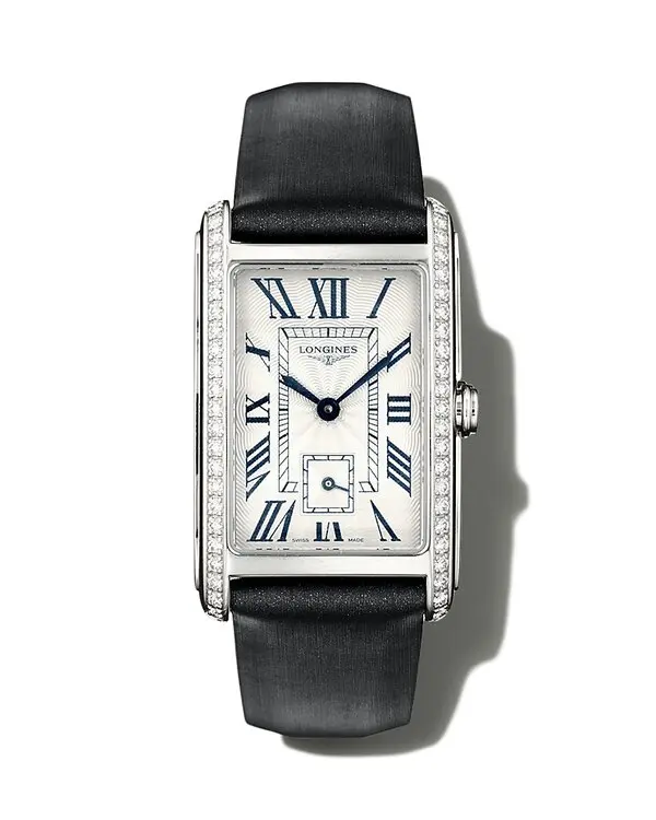 LONGINES Dolcevita Watch, 23mm X 37mm - White/black