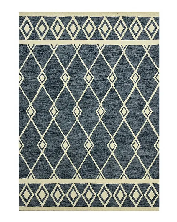 AMER RUGS Vista Raton Area Rug, 5' X 8 - Navy
