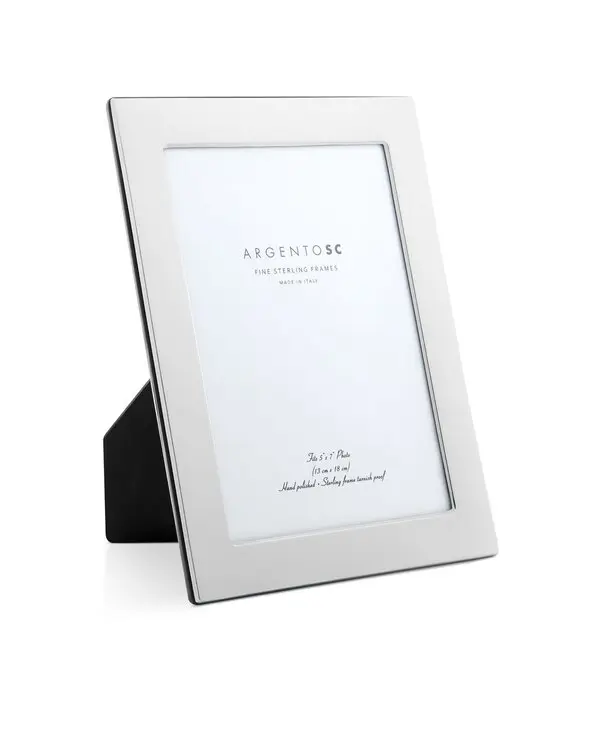 ARGENTO SC Castell Sterling 5 X 7 Picture Frame