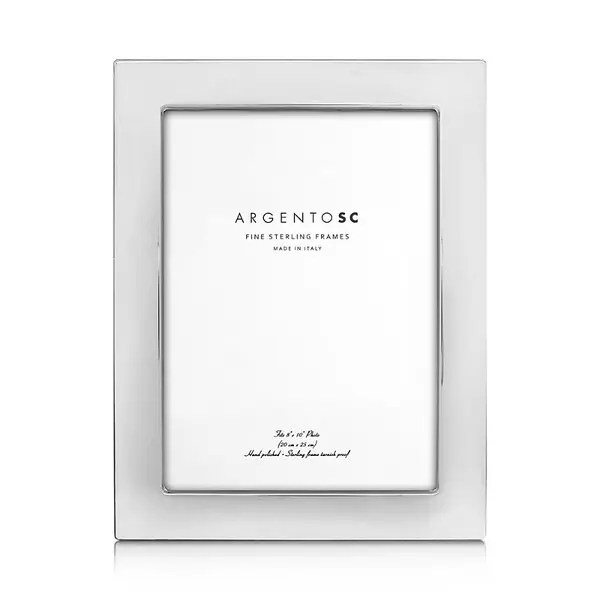 ARGENTO SC Castell Sterling 8 X 10 Picture Frame - Silver