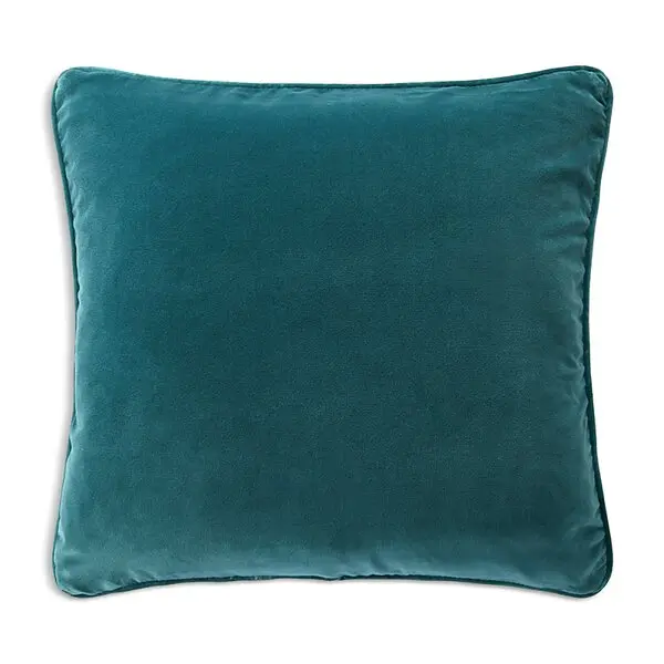 YVES DELORME Divan Decorative Pillow, 18x18 - Deep Teal