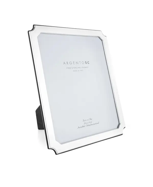 ARGENTO SC Edged Sterling Picture Frame, 8 X 10