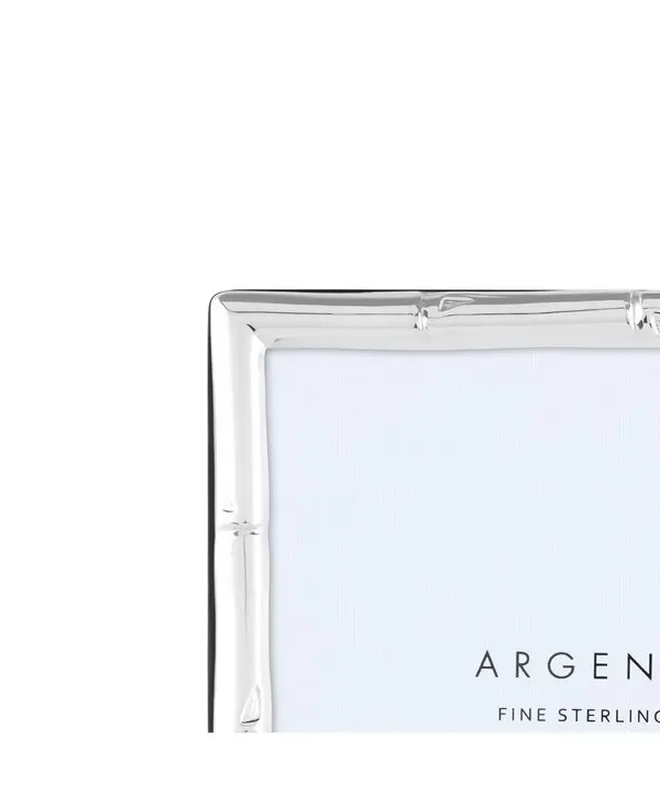 ARGENTO SC Bamboo Sterling Frame, 8 X 10