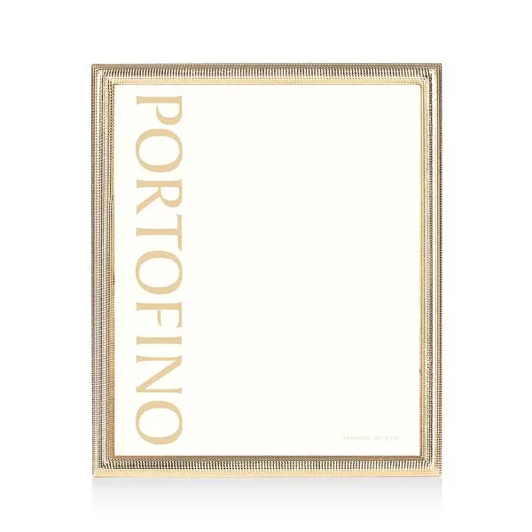 ARGENTO SC Cast Metal Frame, 8 X 10 - Gold