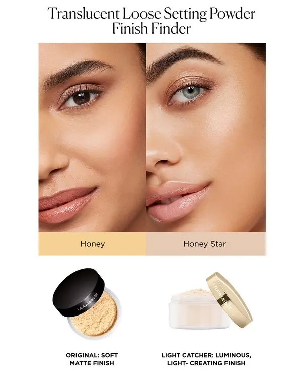 Laura Mercier Translucent Loose Setting Powder Light Catcher - Honey Star