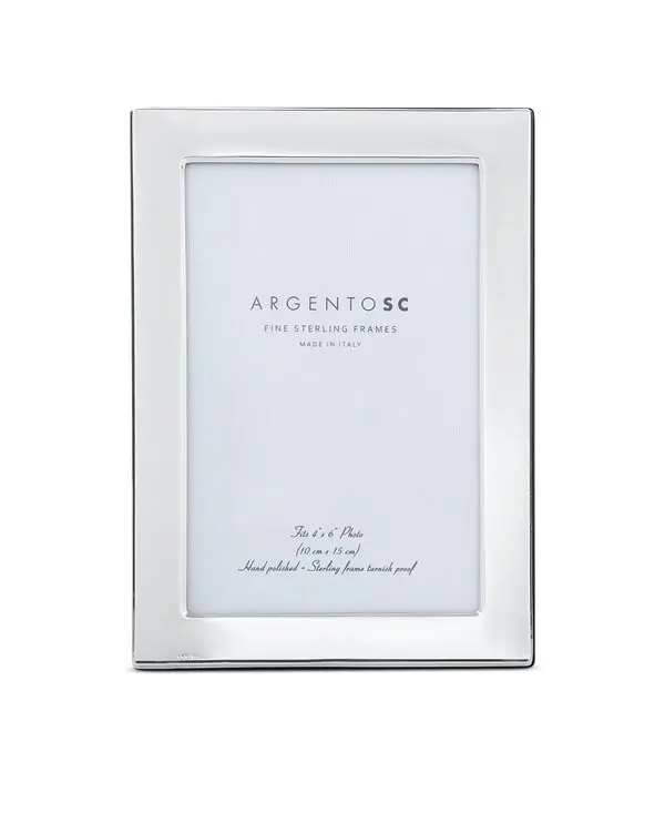 ARGENTO SC Castell Sterling 4 X 6 Picture Frame