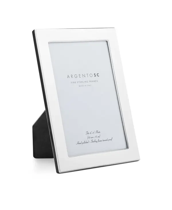 ARGENTO SC Castell Sterling 4 X 6 Picture Frame