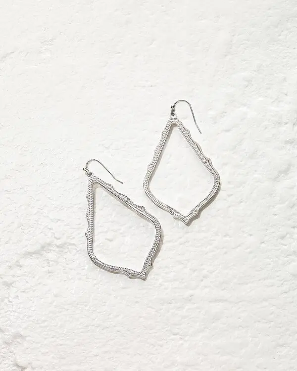 Kendra Scott Sophee Drop Earrings - Rhodium