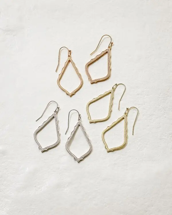 Kendra Scott Sophia Drop Earrings - Silver