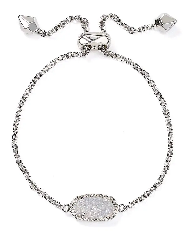 Kendra Scott Elaina Bracelet - Rhodium/iridescent Drusy