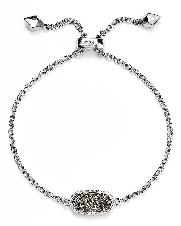 Kendra Scott Elaina Bracelet - Rhodium/platinum Drusy
