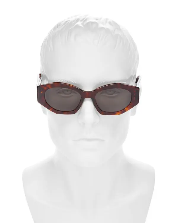 Celine Triomphe Cat Eye Sunglasses - Havana/gray Solid