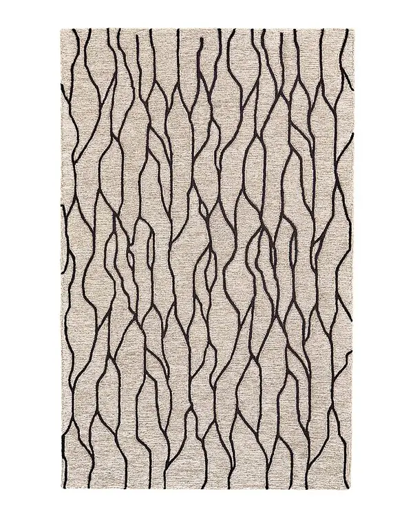 FEIZY Alaina R8734 Runner Area Rug, 2'6 X 8 - Black