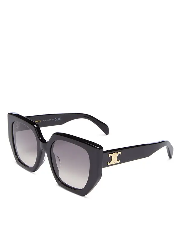 Celine Triomphe Butterfly Sunglasses - Black/gray Gradient