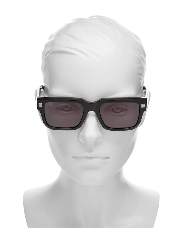 Givenchy Geometric Sunglasses - Black/gray Solid