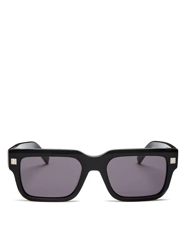 Givenchy Geometric Sunglasses - Black/gray Solid