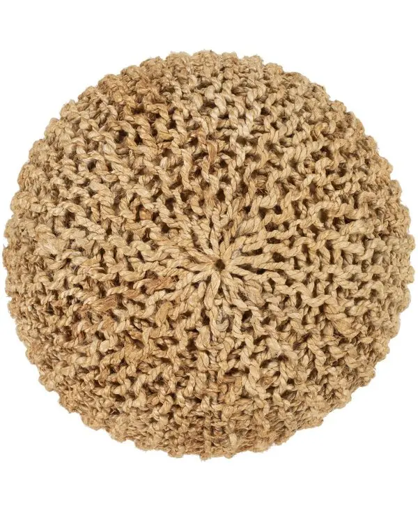 Livabliss Bermuda Pouf - Tan