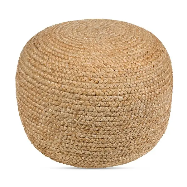 Livabliss Tropics Pouf - Wheat