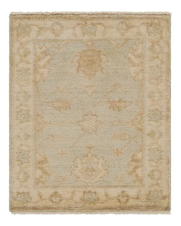 SURYA Hillcrest Hil-9033 Area Rug, 5'6 X 8'6 - Butter/seafoam/tan/cream