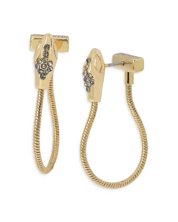 ALLSAINTS Snake Earrings - Gold