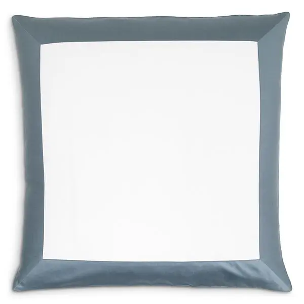Frette Bold Euro Sham - Milk/rainy Sky