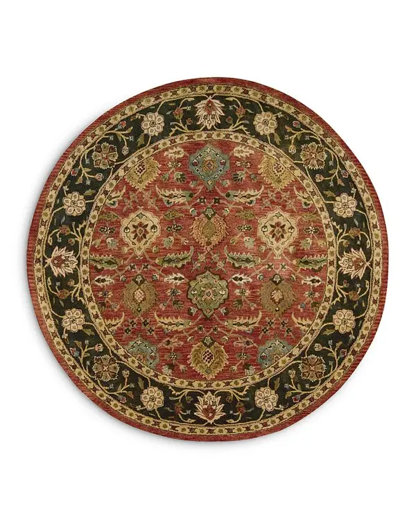 NOURISON HOME Jaipur Ja35 Round Area Rug, 8' X 8