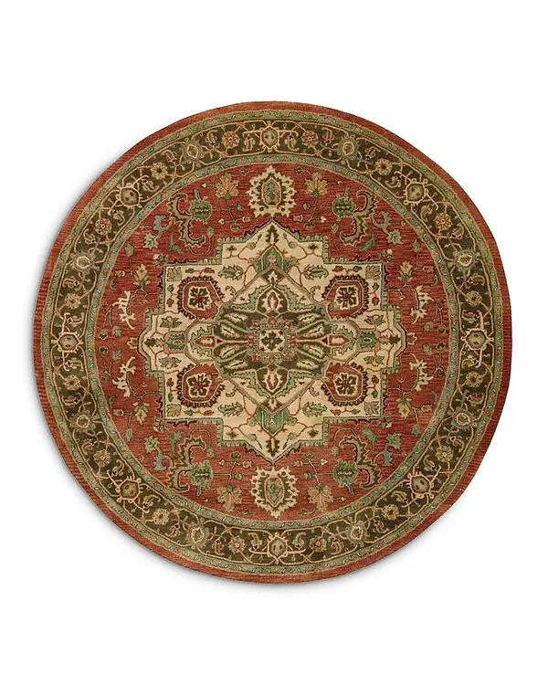 NOURISON HOME Jaipur Ja36 Round Area Rug, 8' X 8