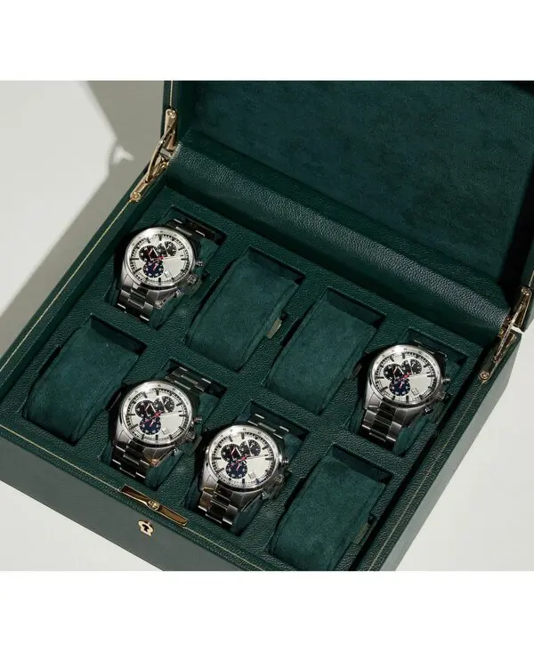 Wolf British Racing 8 Piece Watch Box