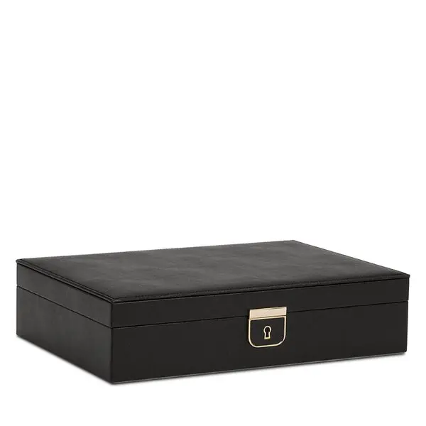 Wolf Palermo Medium Jewelry Box - Black