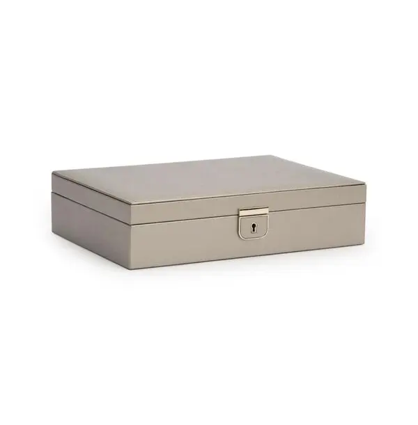 Wolf Palermo Medium Jewelry Box - Pewter