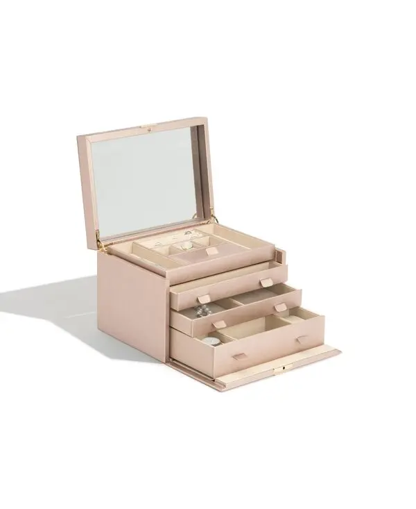 Wolf Palermo Large Jewelry Box - Rose Gold