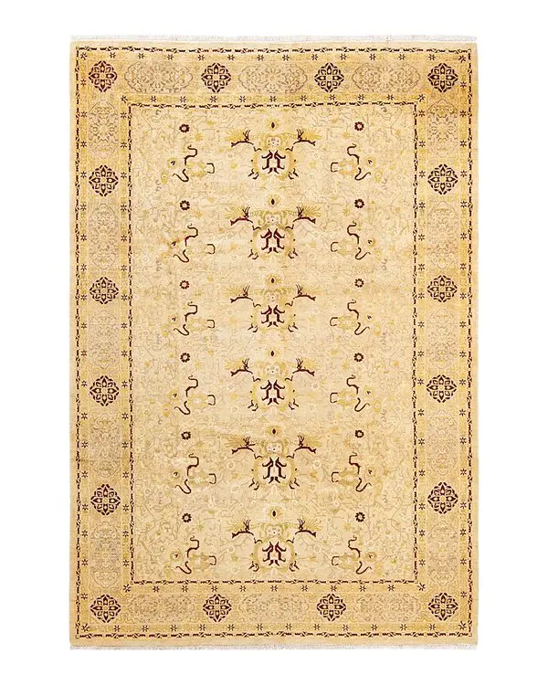 Bloomingdale'S Mogul M1190 Area Rug, 6'2 X 9 - Ivory