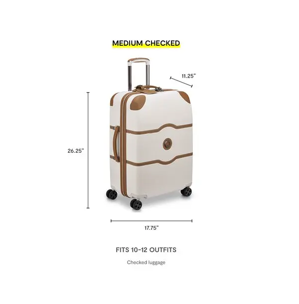 DELSEY PARIS Chatelet Air 2 24-inch Spinner Suitcase - Angora