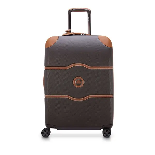 DELSEY PARIS Chatelet Air 24-inch Spinner Suitcase - Chocolate