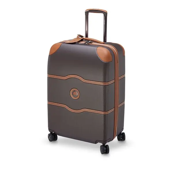DELSEY PARIS Chatelet Air 24-inch Spinner Suitcase - Chocolate