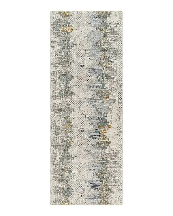 Livabliss Dresden Dre-2303 Runner Area Rug, 2'7 X 10 - Ivory/gray