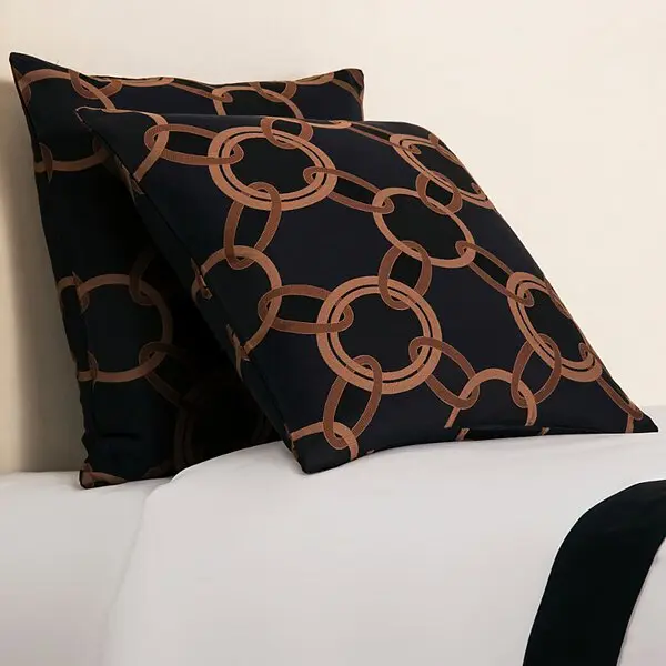 Frette Lux Chains Decorative Pillow, 20 X 20